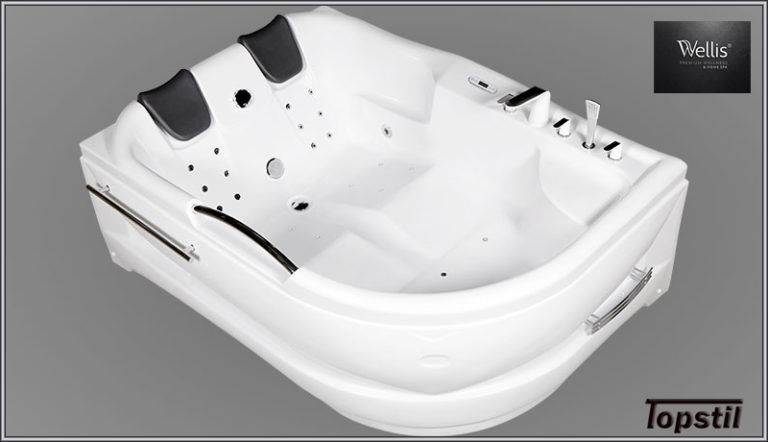 Cada de baie Dublo cu hidromasaj Max Touch - Top Stil