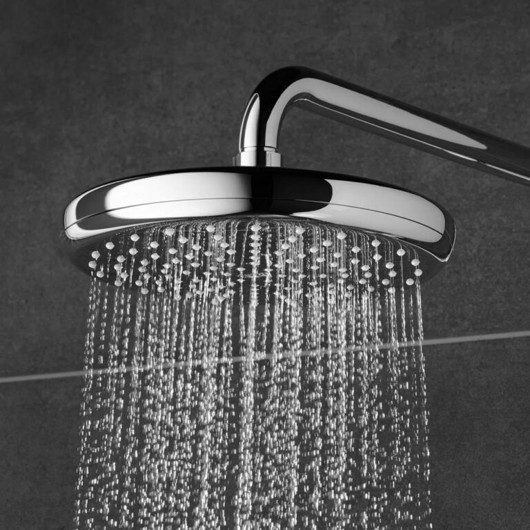 Cap de dus patrat din tavan 500 x 500 mm, cu ploaie si cascada - Top Stil