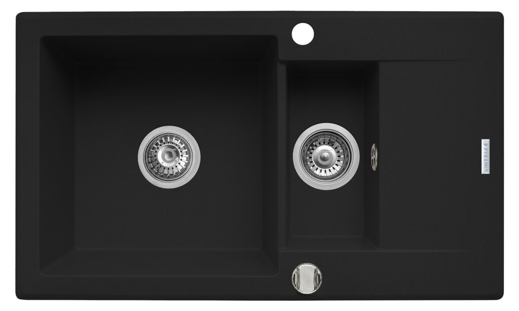 Chiuveta bucatarie compozit Korfu neagra - Top Stil