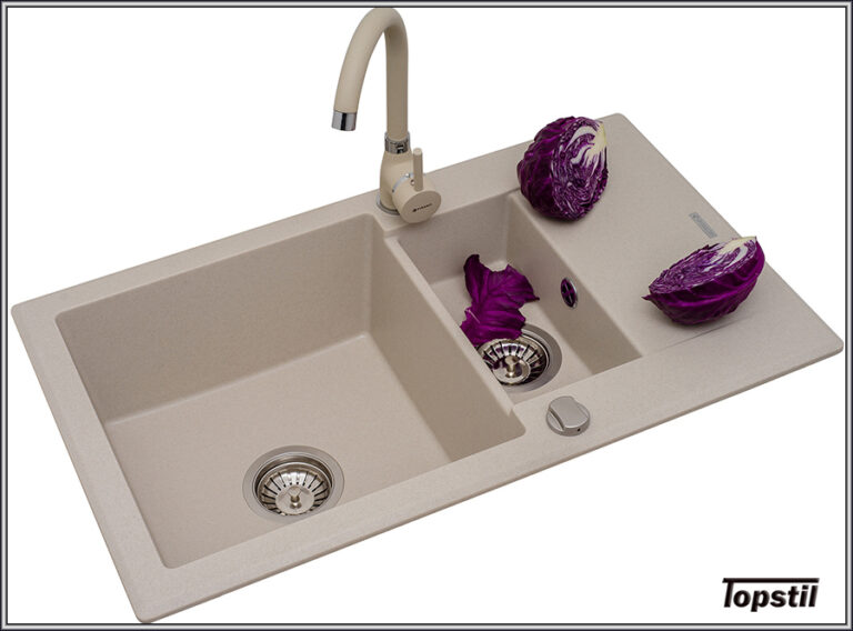 Chiuveta bucatarie compozit Korfu neagra - Top Stil