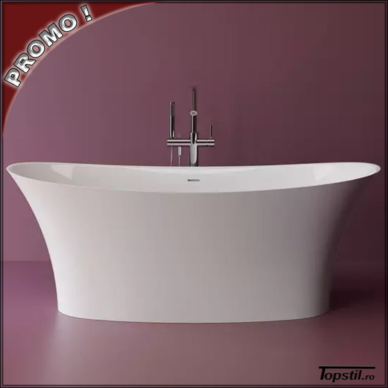 Cada baie compozit Syros freestanding 170 cm - Top Stil