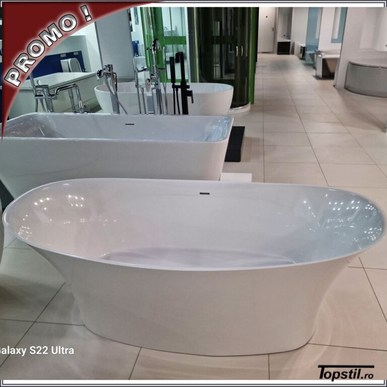 Cada baie compozit Syros freestanding 170 cm - Top Stil